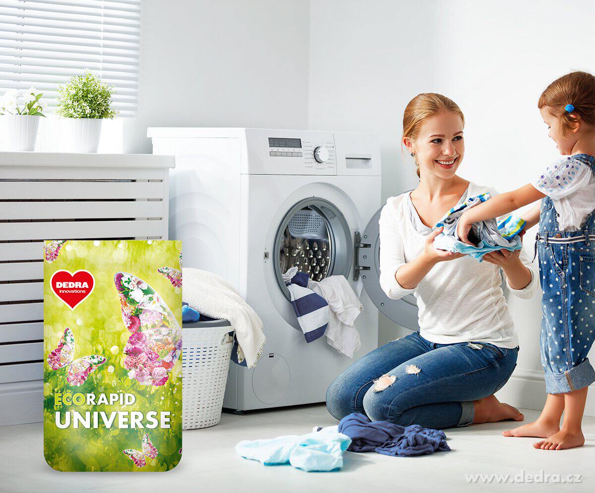 UNIVERSE | Univerzální prací prášek na bílé & barevné prádlo | ECORAPID ...