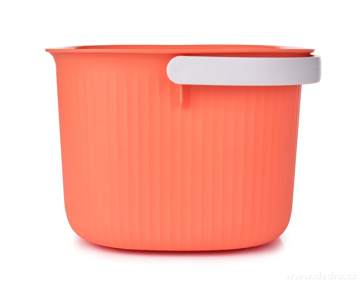 2,5 L wiaderko z wytrzymałego plastiku z uchwytem do przenoszenia ...