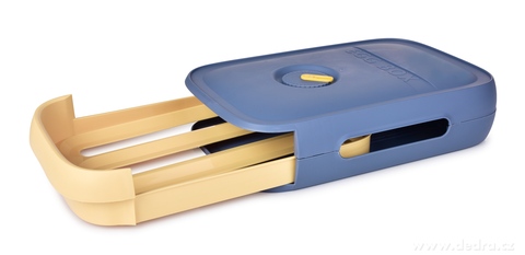 EGGY | samospádový box na vajíčka 18 ks | stohovatelný výsuvný zásobník ...