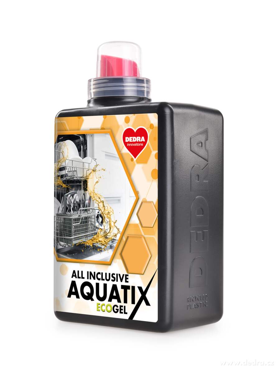 AQUATIX | gel do myčky nádobí | 55 mytí | ALL INCLUSIVE účinek | DEDRA ...